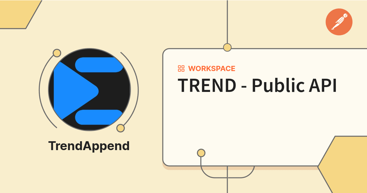 Trend Public Api Postman Api Network